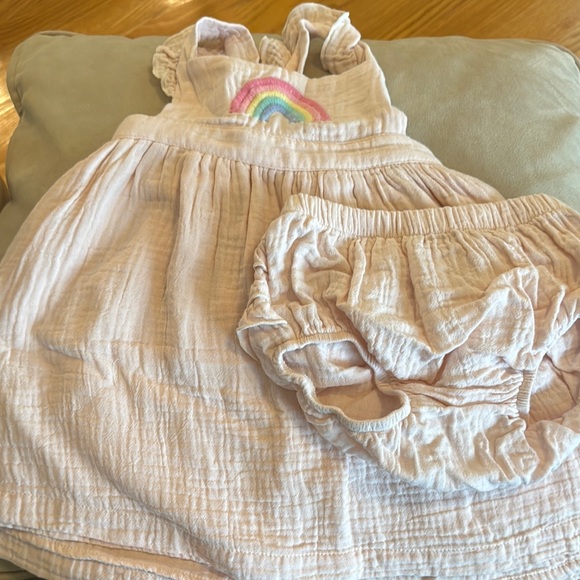 Angel Dear | Matching Sets | Angel Dear Adorable Pink Baby Dress With ...